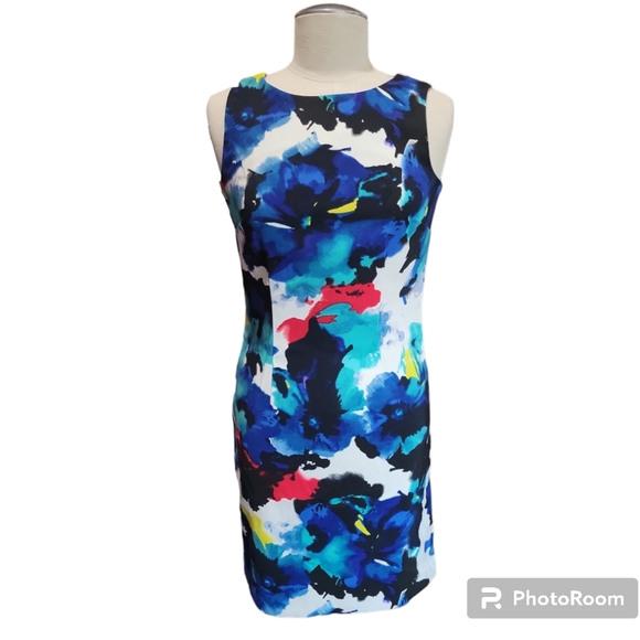 Mario Serrani | Dresses | Like New Mario Serrani Italy Fitted Colorful ...